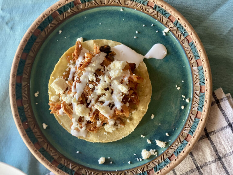 How to Eat a Tostada (recipes + step by step instructions ...
