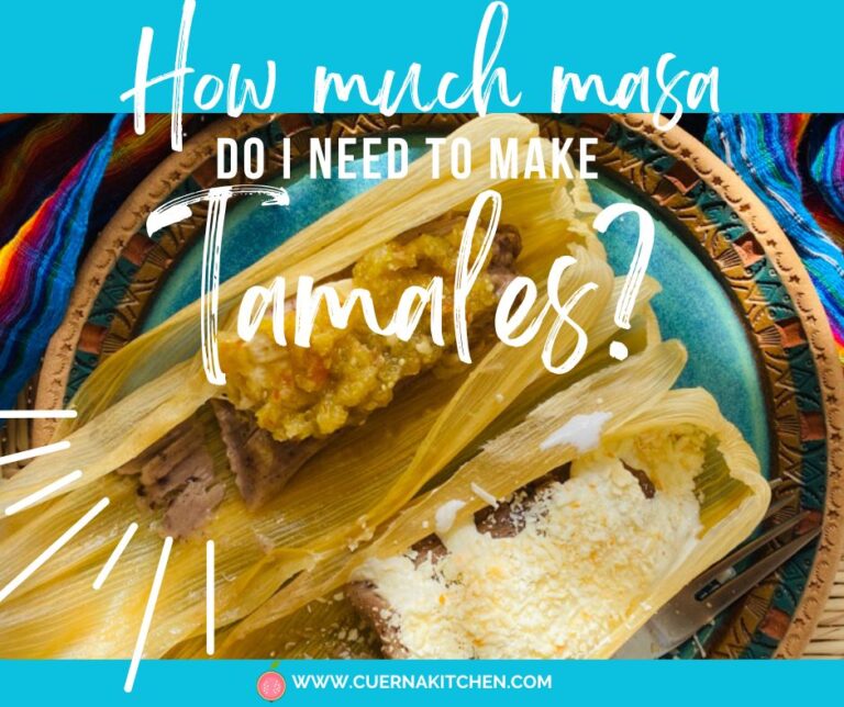 How many pounds of masa do you need to make tamales? - CuernaKitchen ...